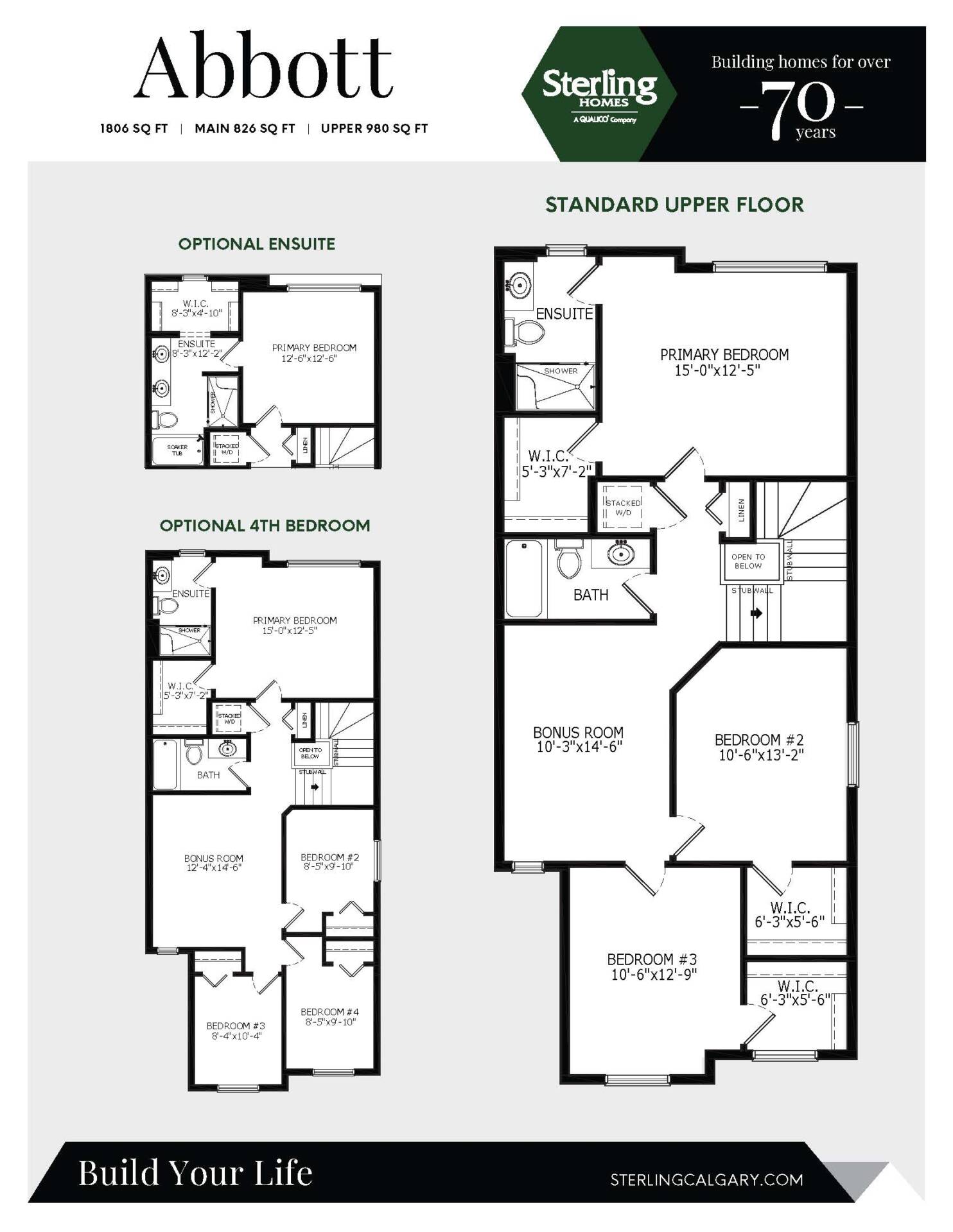 Home Model - Abbott - Sterling Homes Group